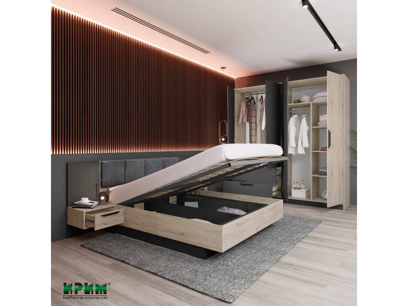 Спален комплект Arman - Топ Цени | Мебели Онлайн Orhideamebel.com